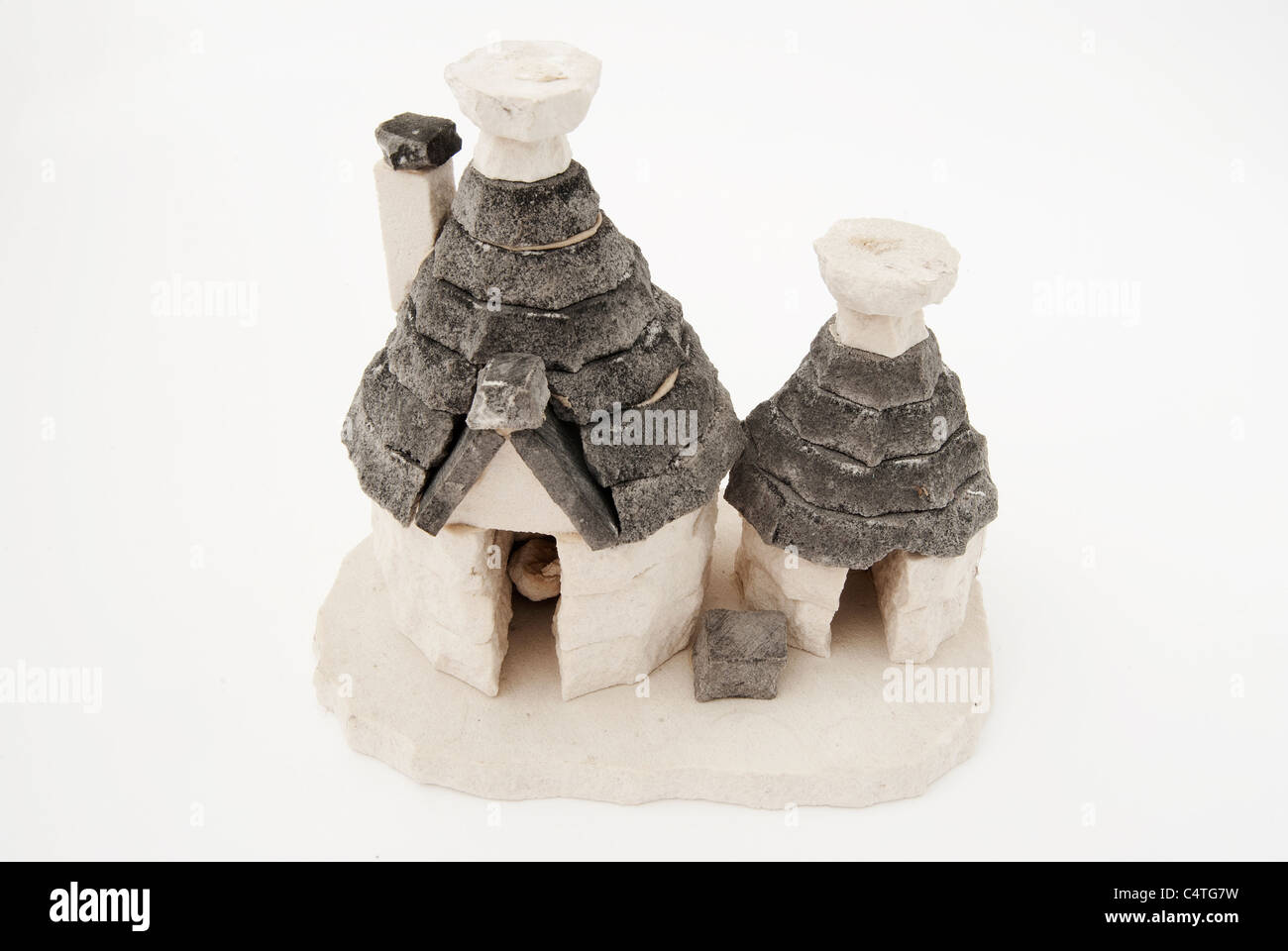 Trullo model house hi-res stock photography and images - Alamy