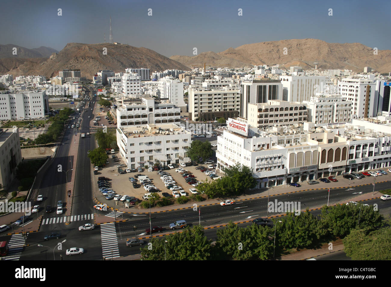 Muscat Oman center tourism travel middle east gcc Stock Photo - Alamy