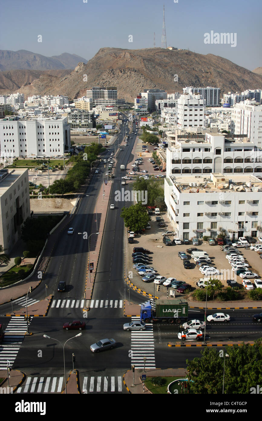 Muscat Oman center tourism travel middle east gcc Stock Photo - Alamy