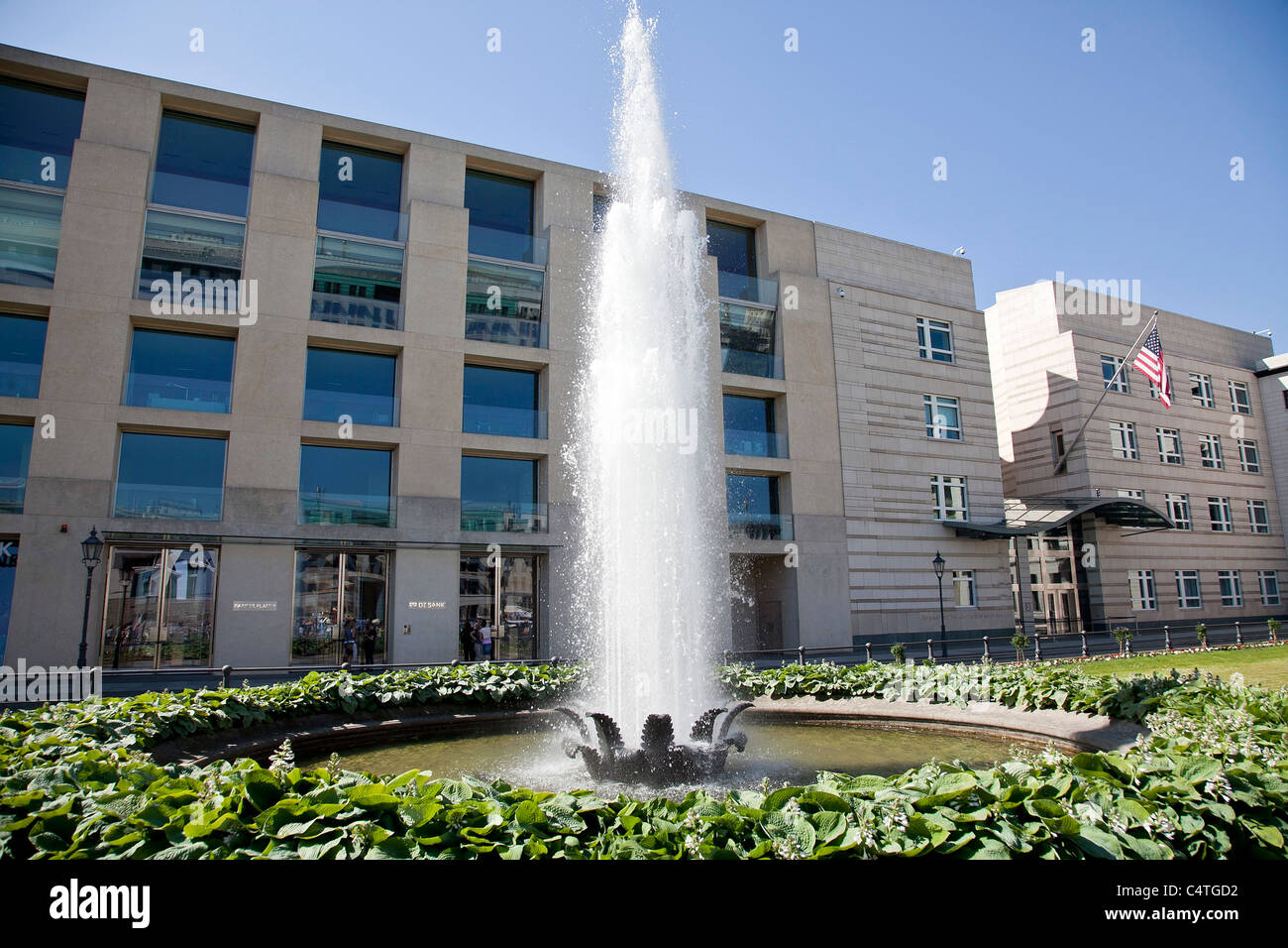 Germany, Berlin, American Embassy Stock Photo - Alamy
