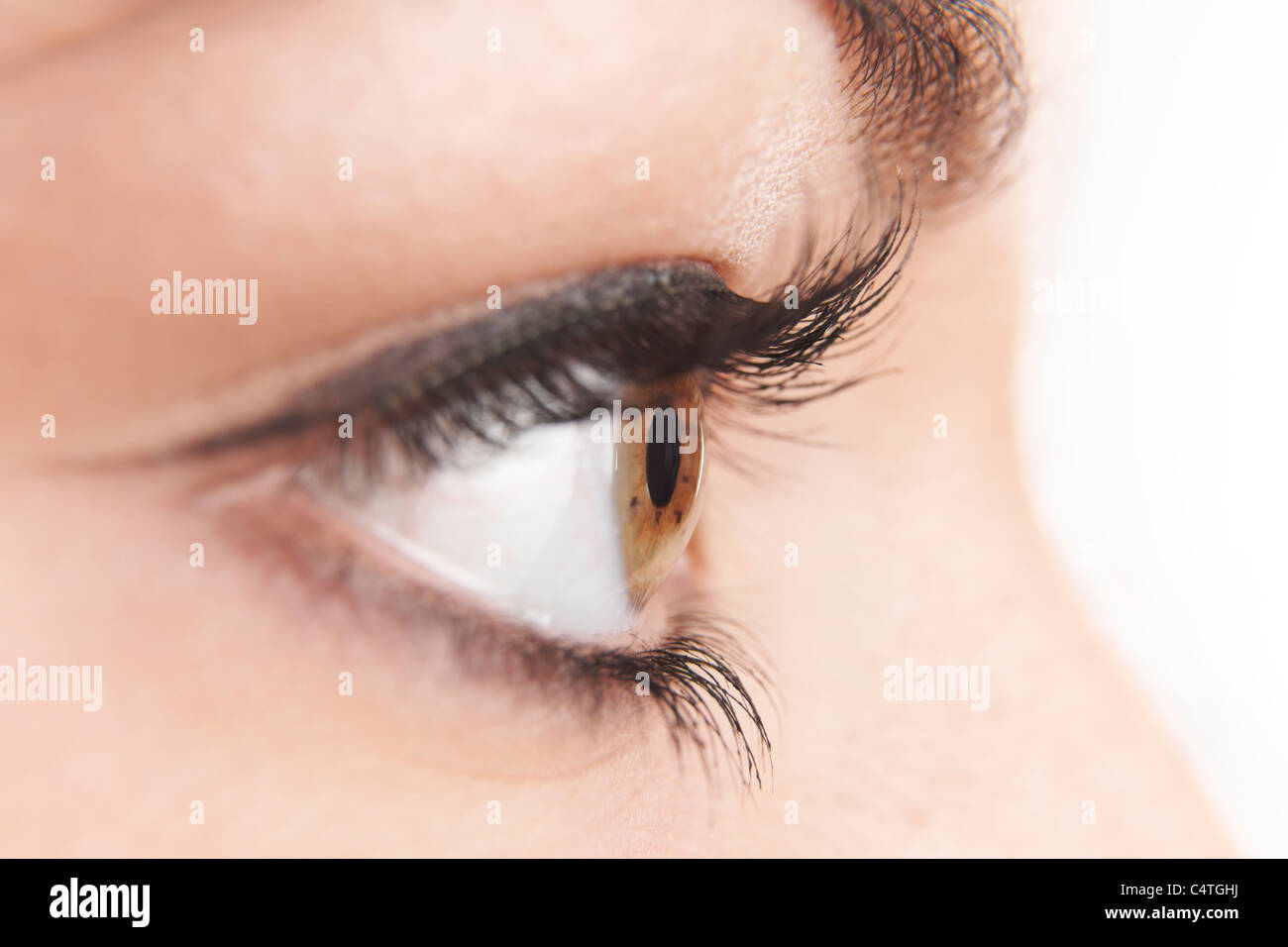 False eyeball hi-res stock photography and images - Alamy