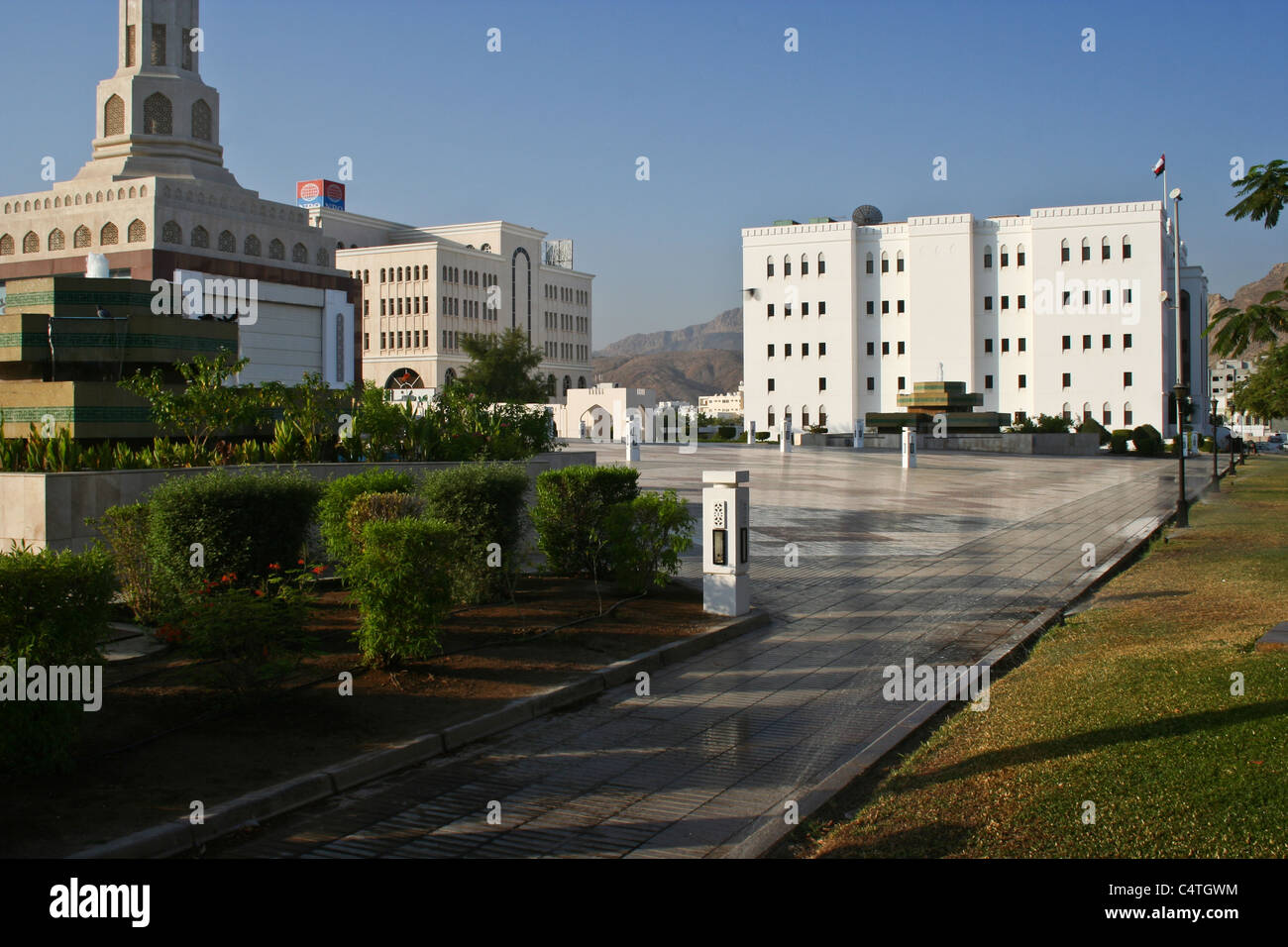 Muscat Oman Middle east gcc the gulf center Stock Photo - Alamy