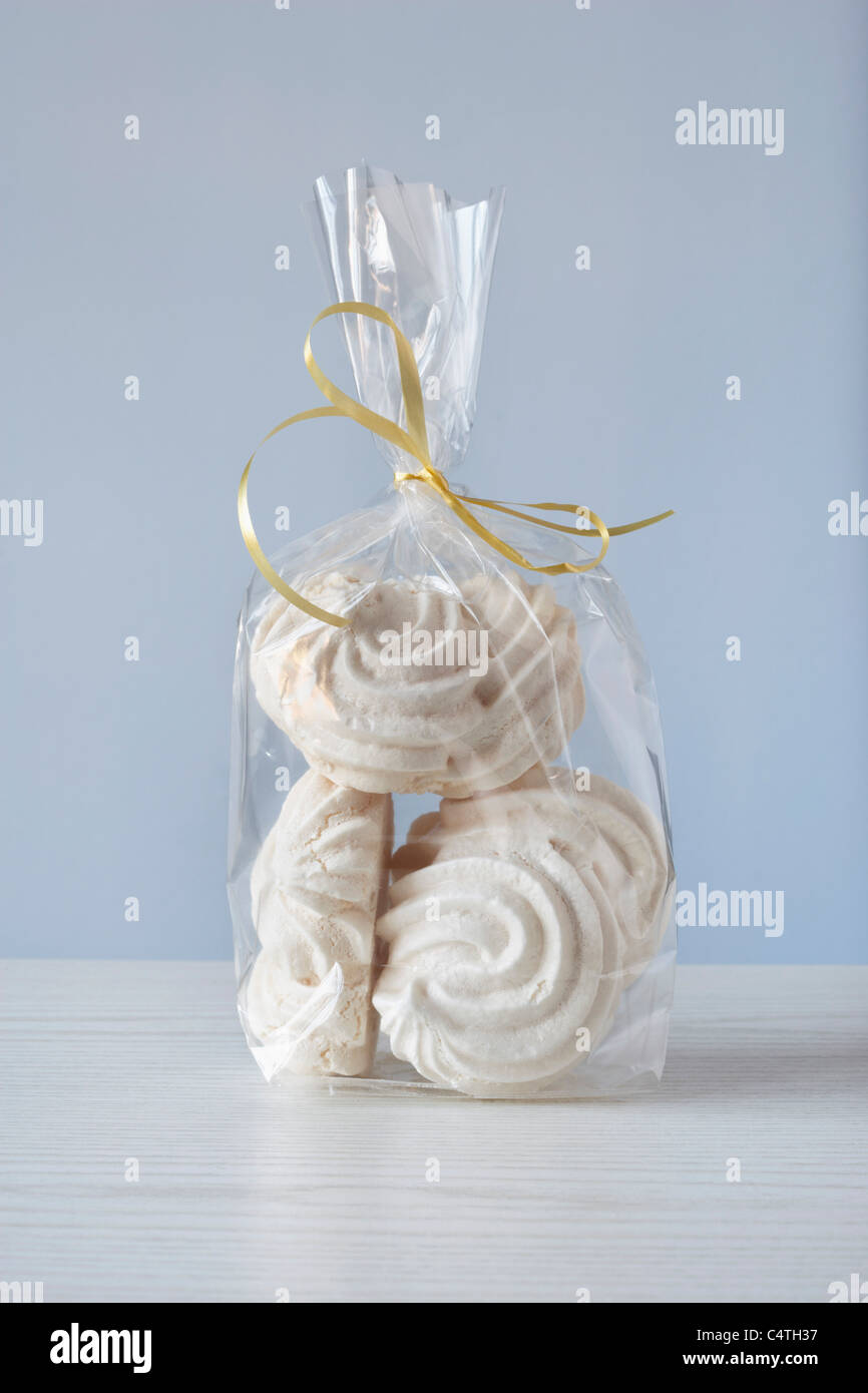 Bag of Meringue Stock Photo - Alamy