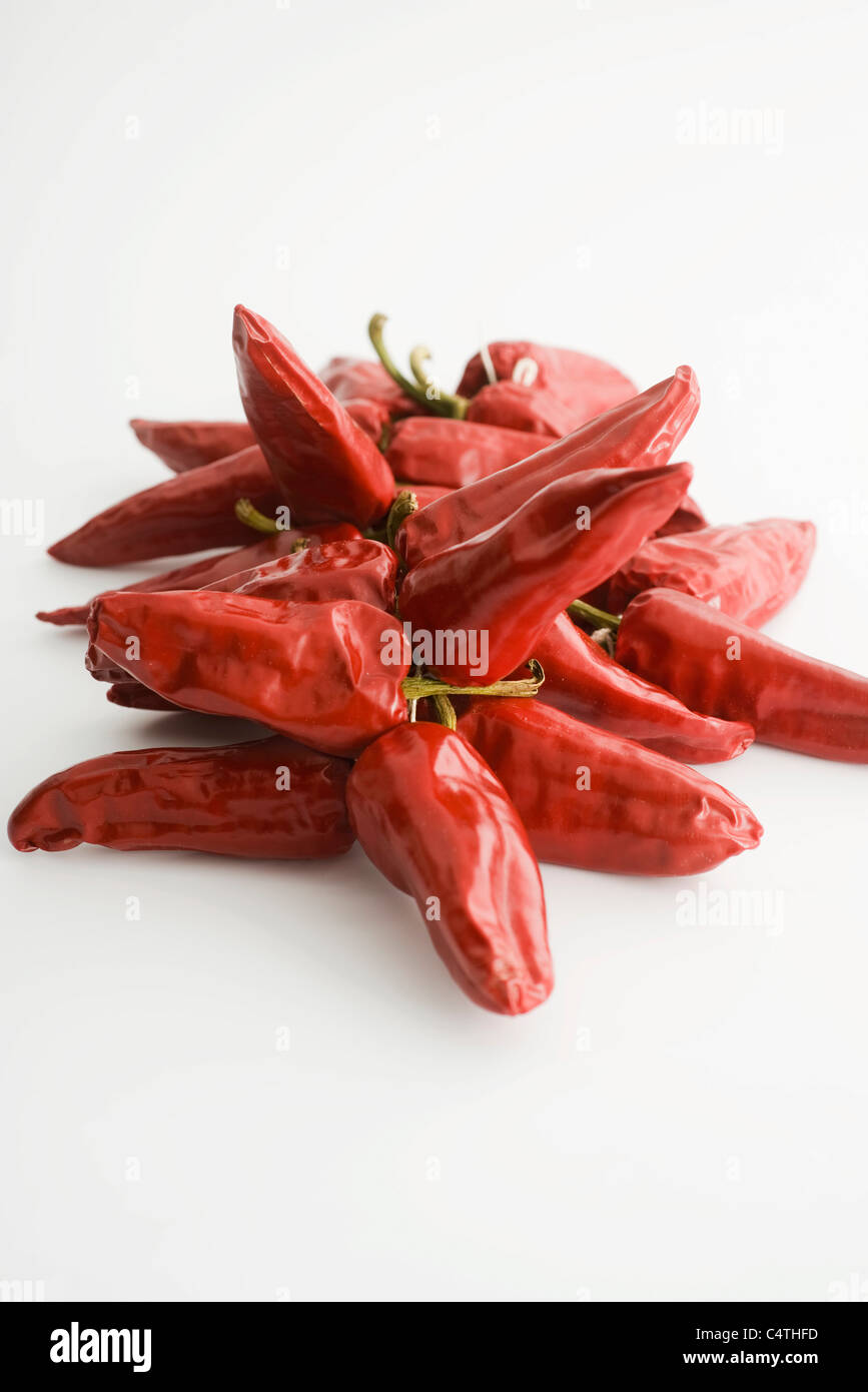 Red chili peppers Stock Photo - Alamy