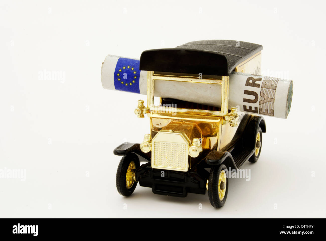 car and money Stock Photo - Alamy