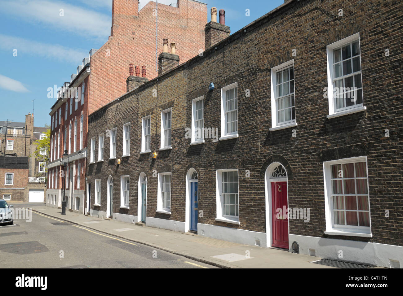 London Row Houses High Resolution Stock Photography and Images - Alamy