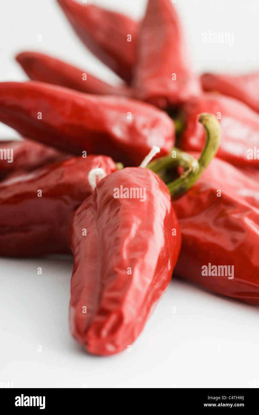 Red chili peppers Stock Photo - Alamy