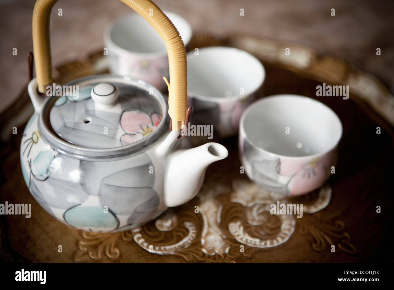 Chinese Tea Ceremony Stock Photo - Alamy