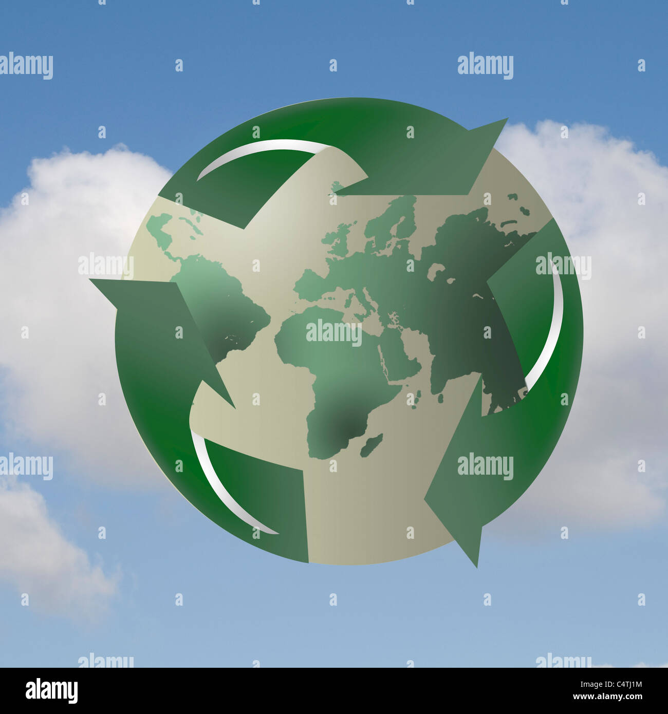Composite symbol ecology recycling hi-res stock photography and images ...