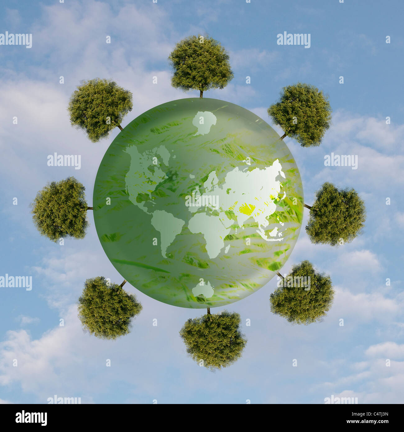 Earth afforestation hi-res stock photography and images - Alamy