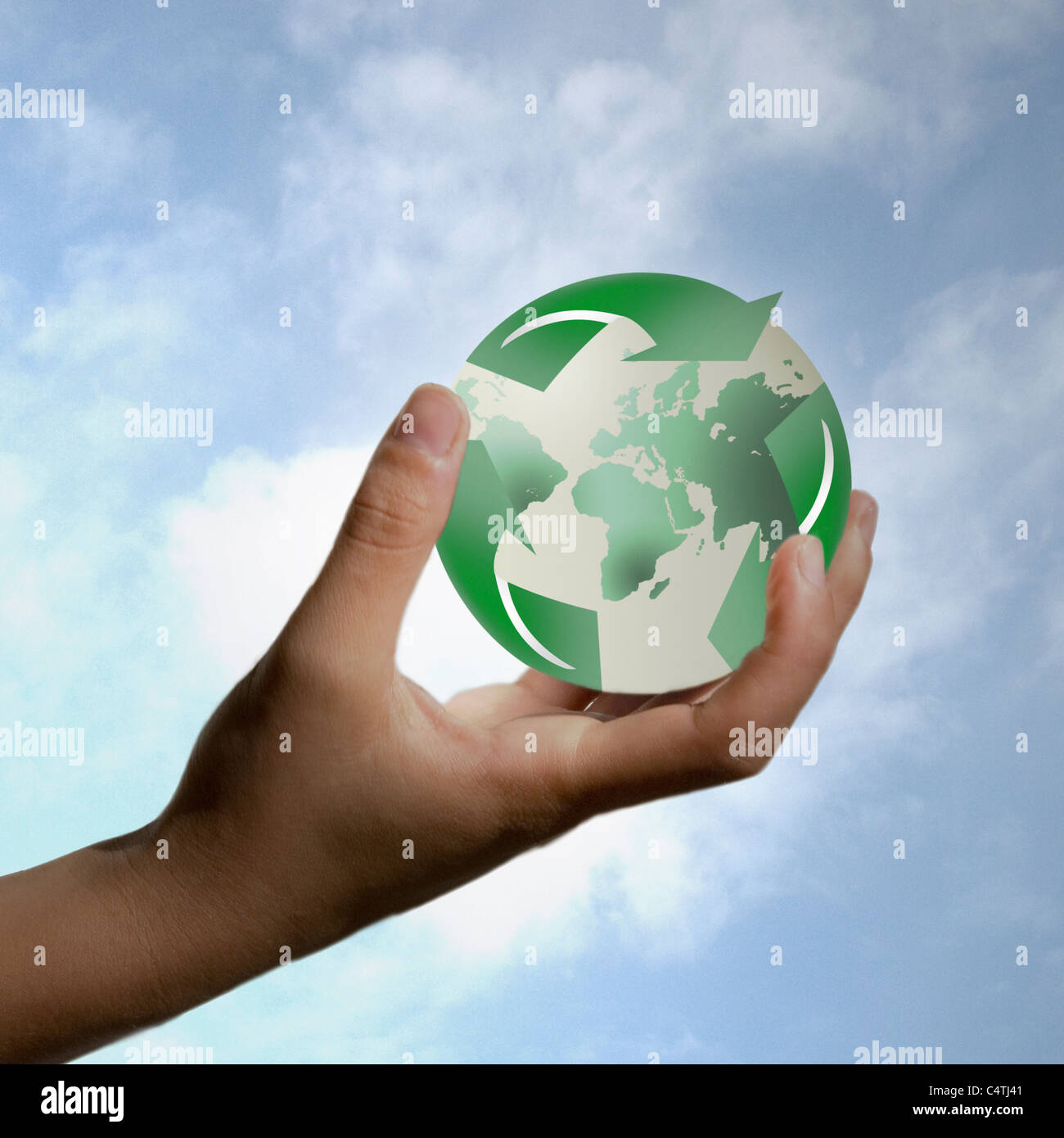 Composite symbol ecology recycling hi-res stock photography and images ...