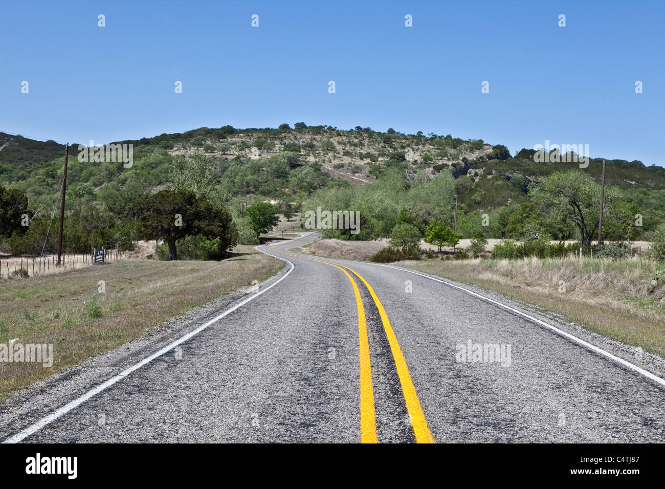 Texas roads hi-res stock photography and images - Alamy