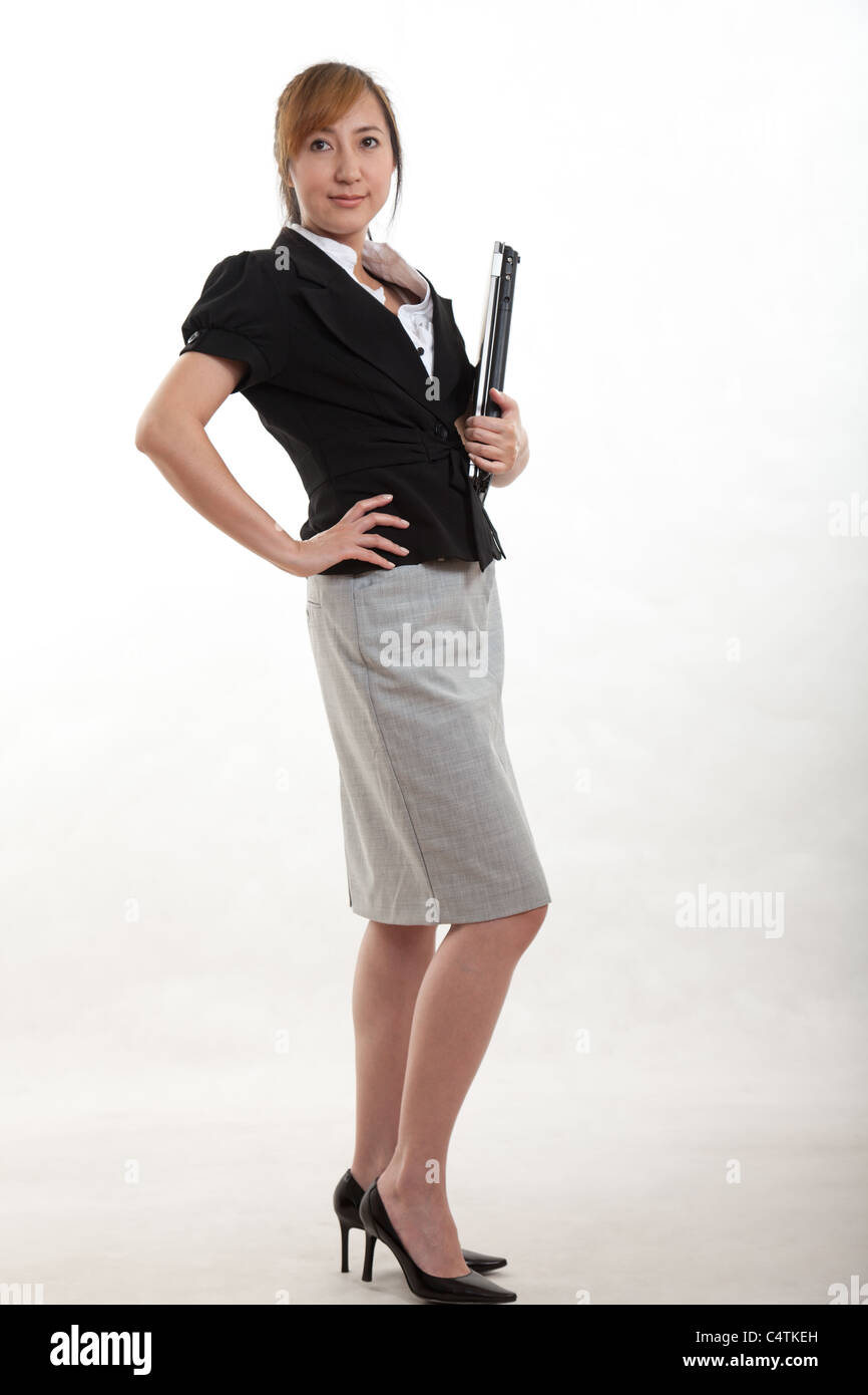 Attractive chinese forties woman Stock Photo - Alamy