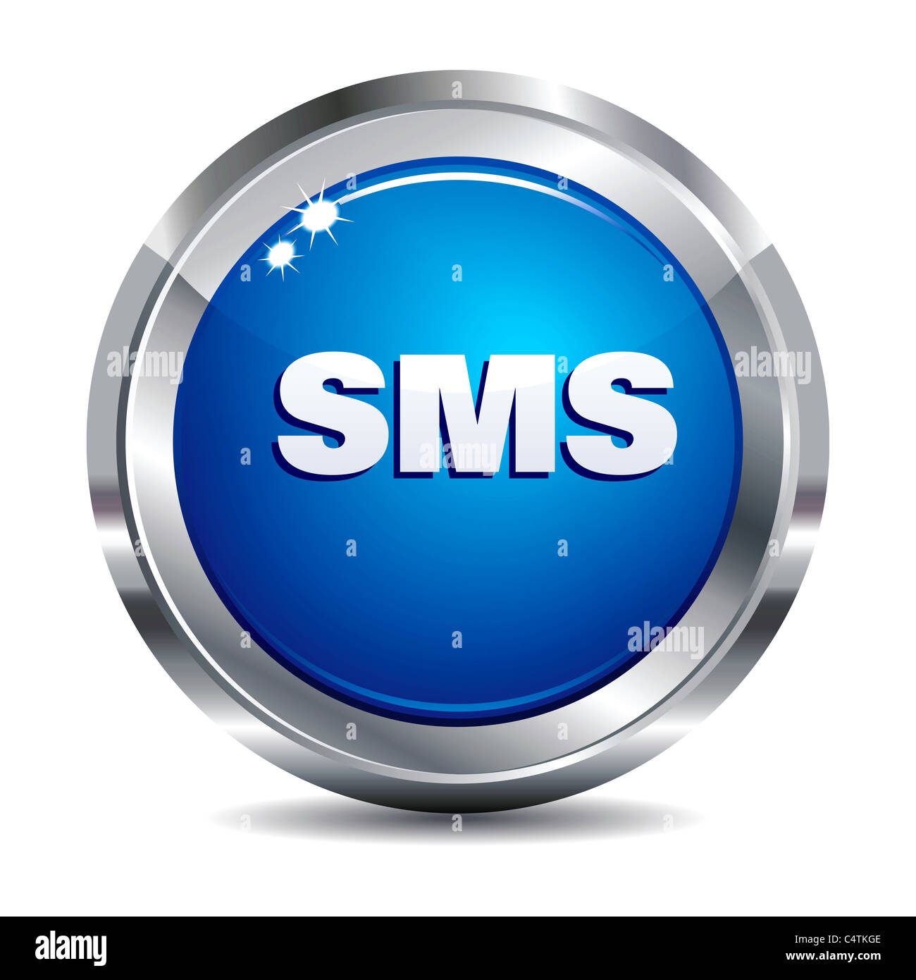 Short message service e Cut Out Stock Images & Pictures - Alamy