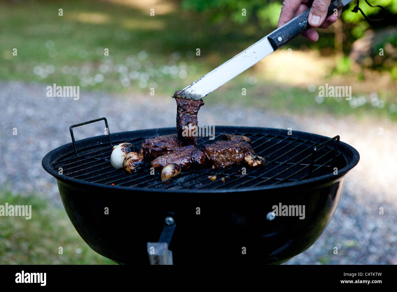 Barbeque pliers hi-res stock photography and images - Alamy