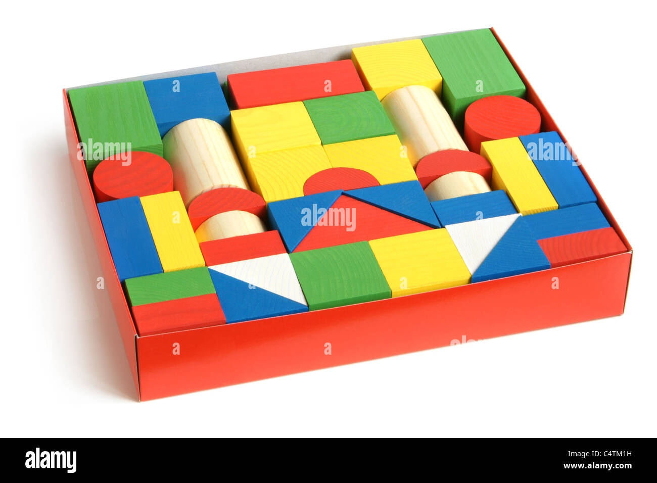 Different colour blocks Cut Out Stock Images & Pictures - Alamy