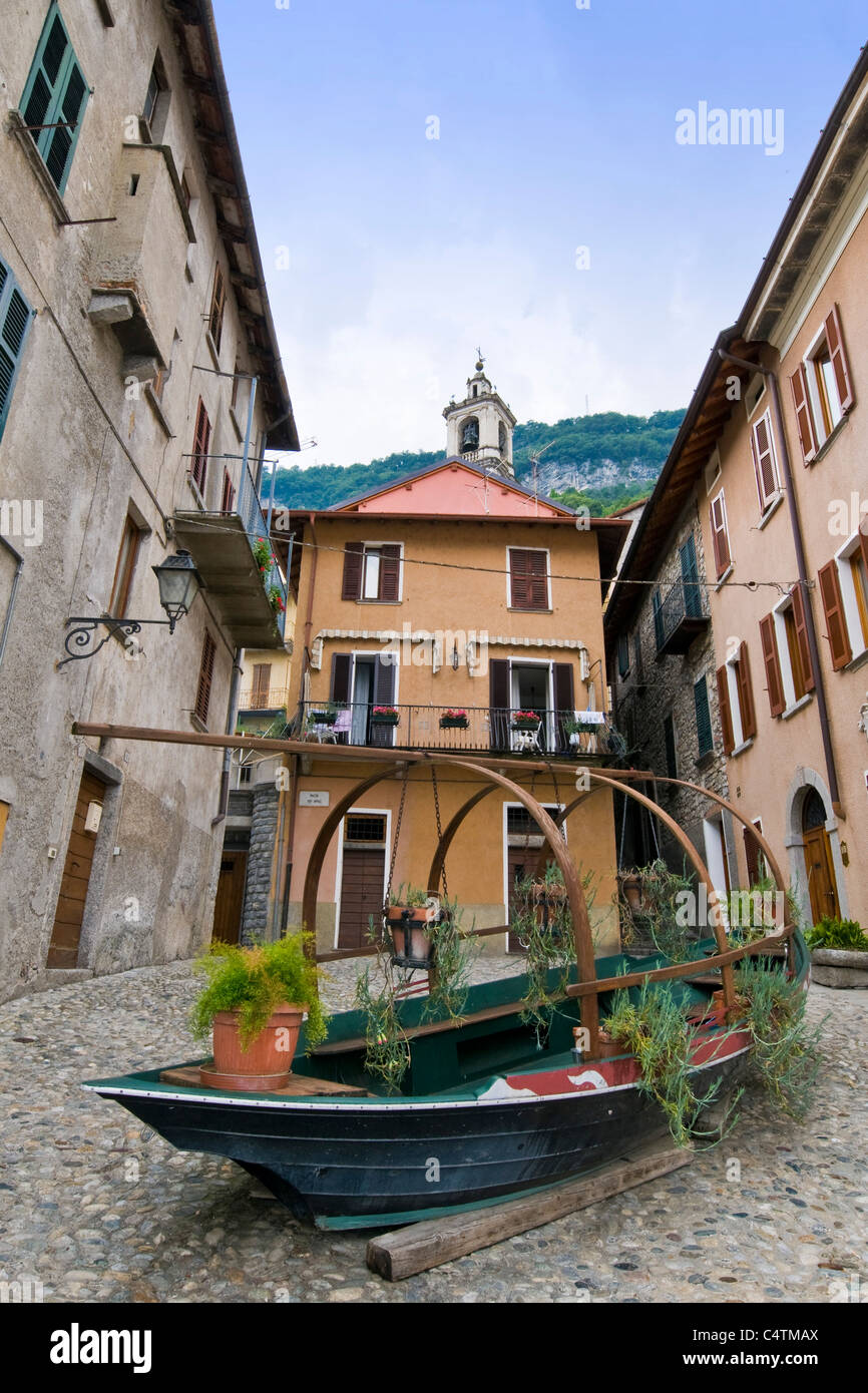 Sala Comacina, Como lake, Italy Stock Photo - Alamy