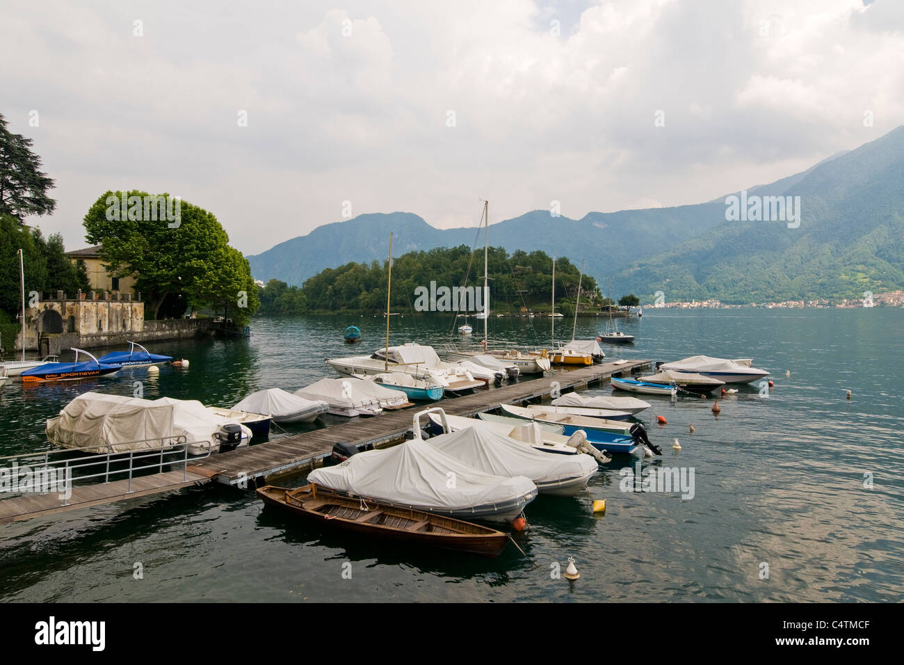 Sala Comacina, Como lake, Italy Stock Photo - Alamy