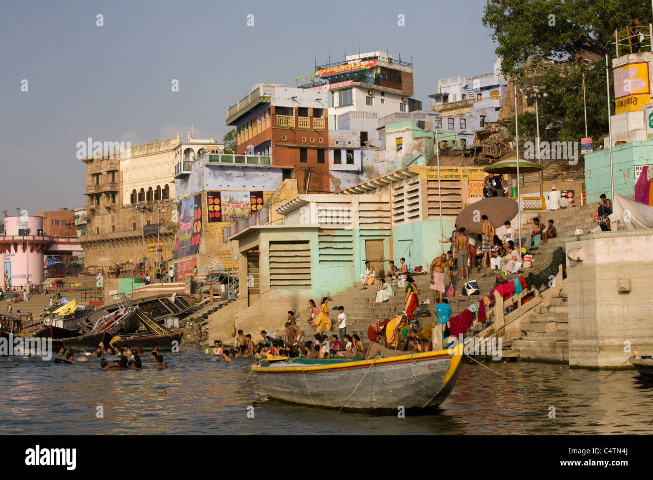 Ganges (Ganga) River, Varanasi, Uttar Pradesh, India Stock Photo - Alamy