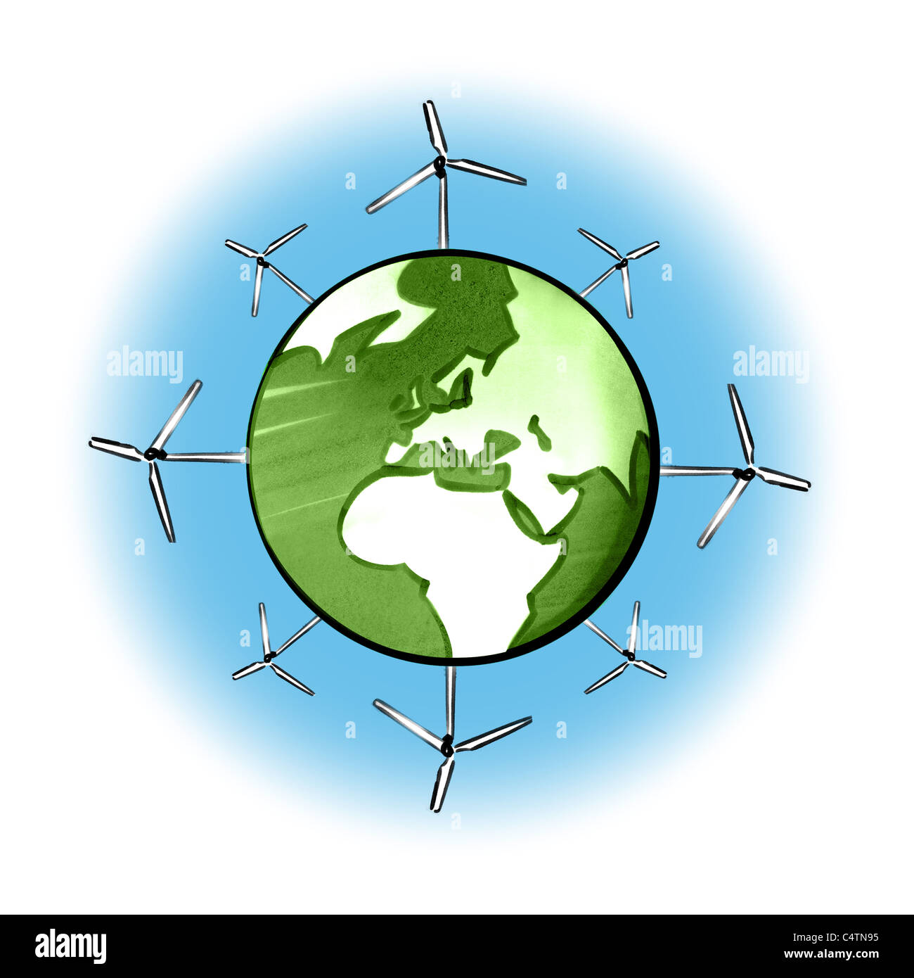 Wind around Cut Out Stock Images & Pictures - Alamy