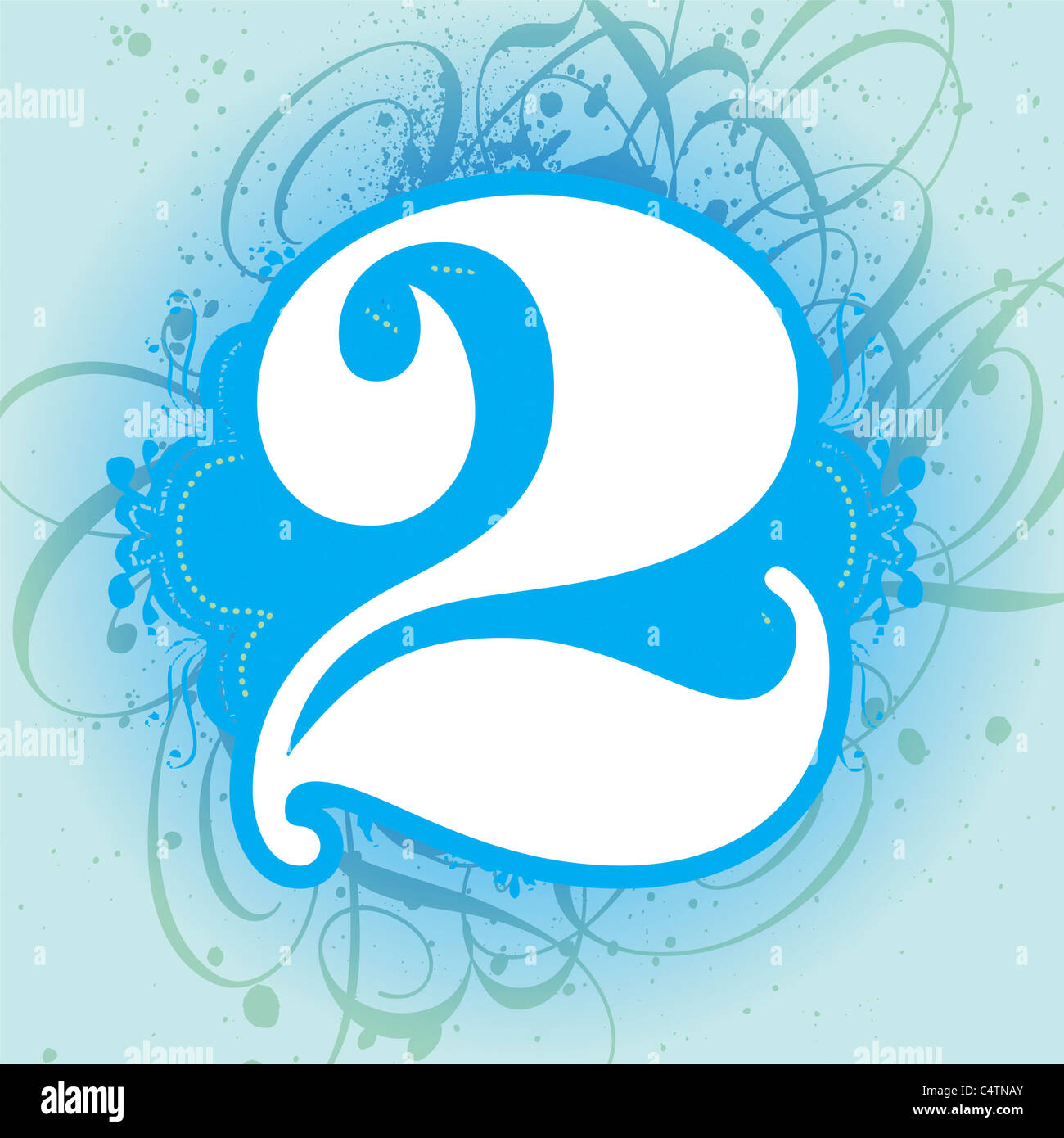 Numerology number 2 hi-res stock photography and images - Alamy