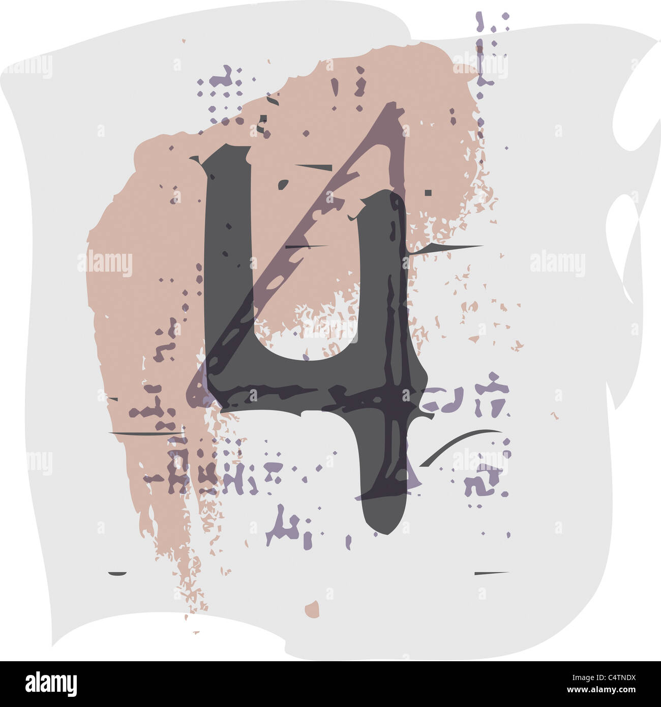 Number 4s hi-res stock photography and images - Alamy