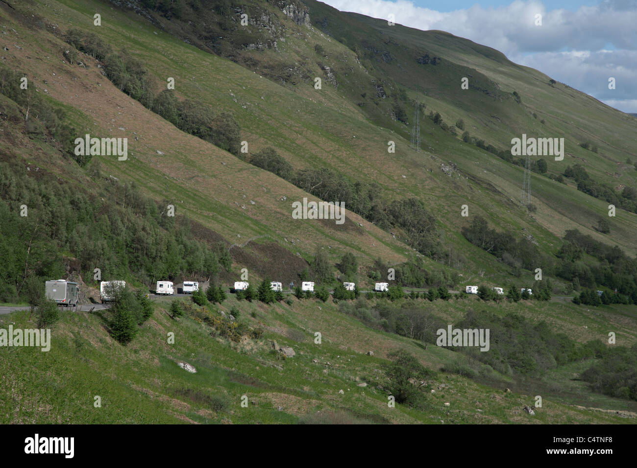Traffic jam scotland hi-res stock photography and images - Alamy