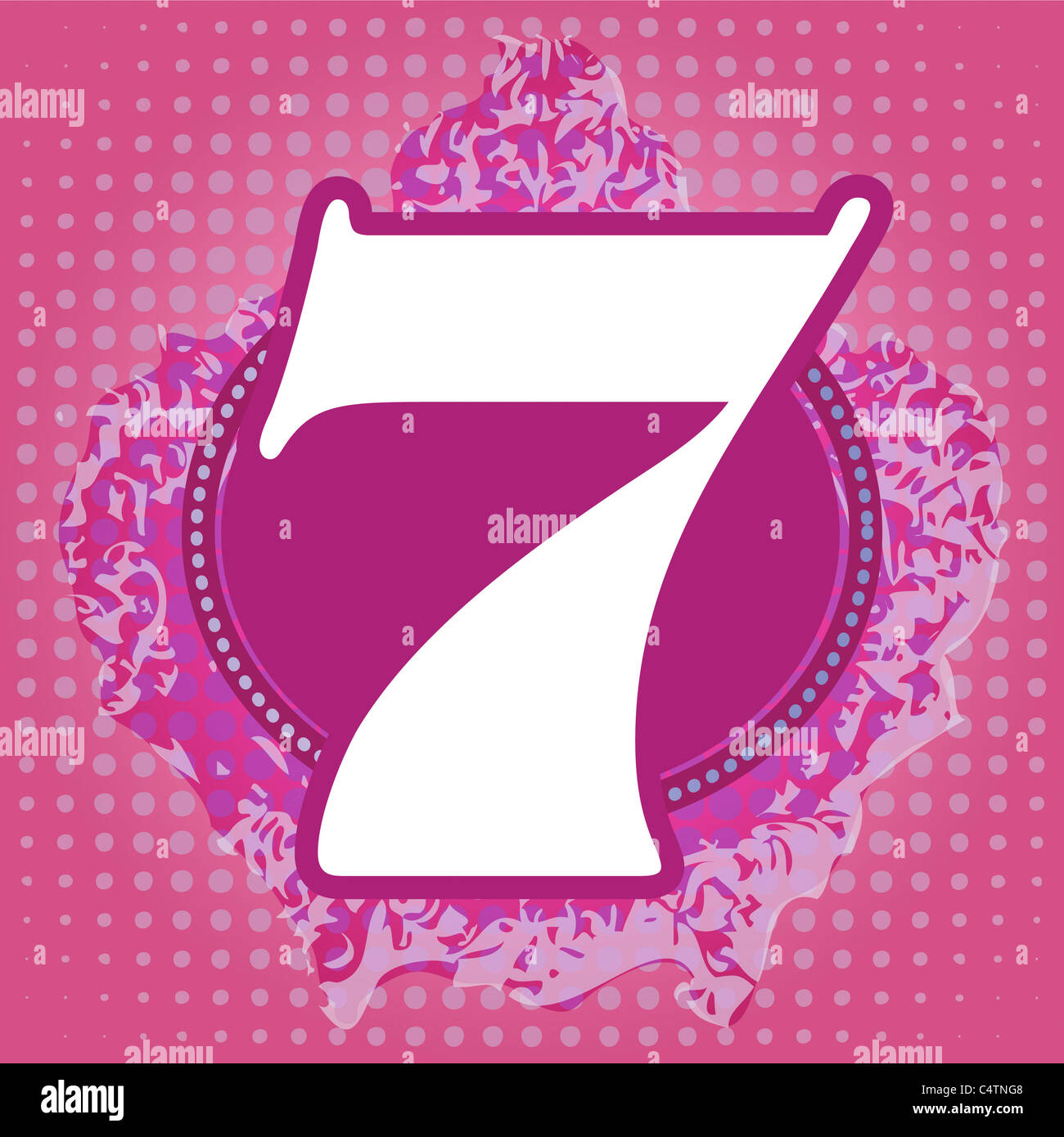 Number 7s hi-res stock photography and images - Alamy