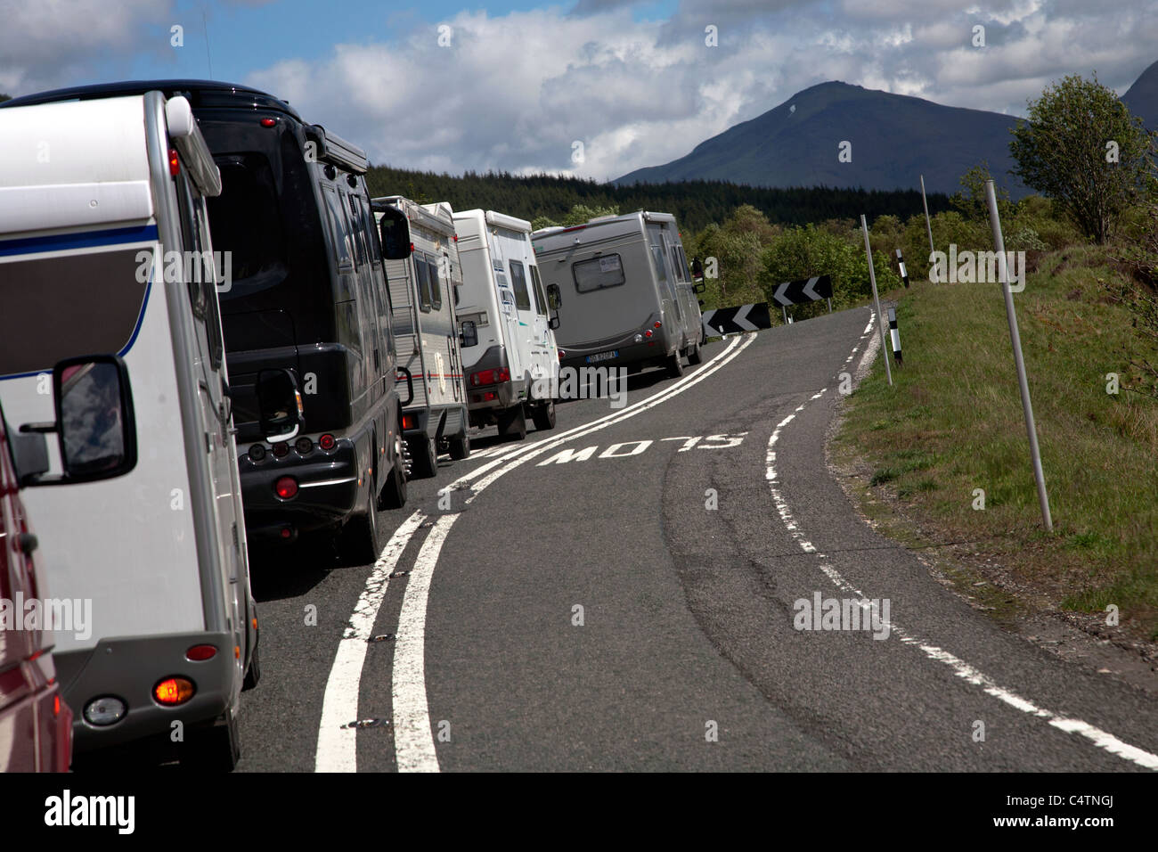 Traffic jam scotland hi-res stock photography and images - Alamy