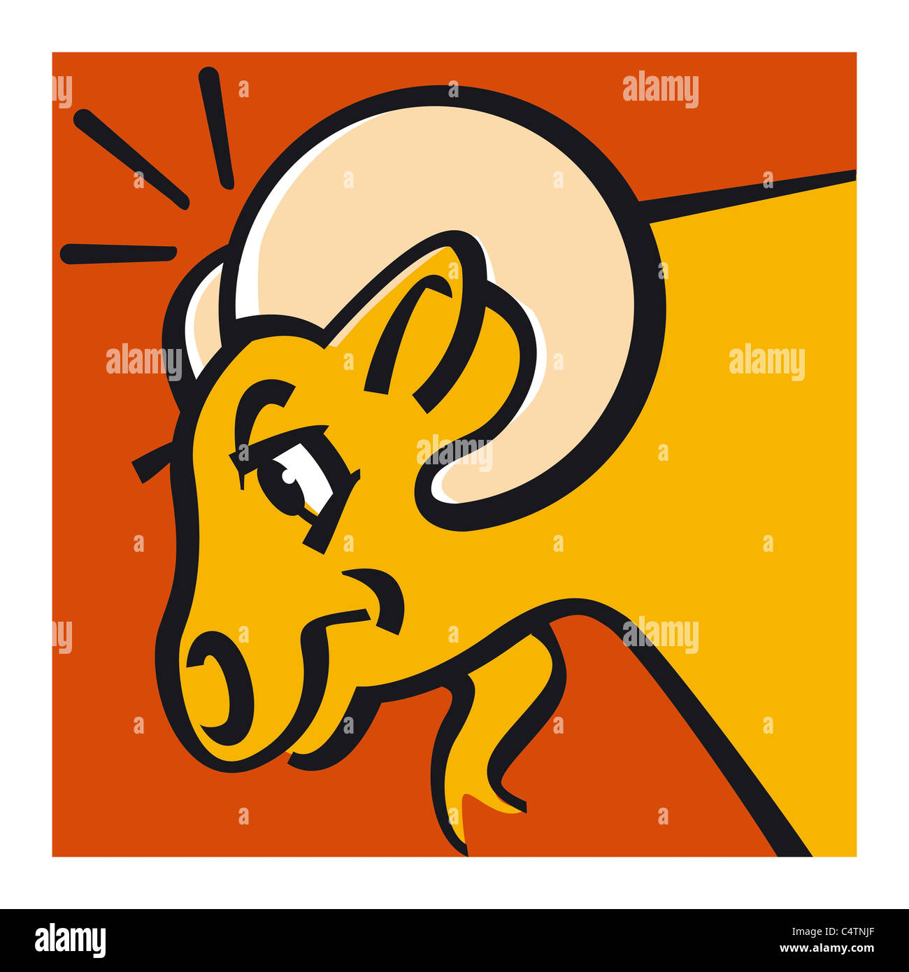 Aries symbols hi-res stock photography and images - Alamy