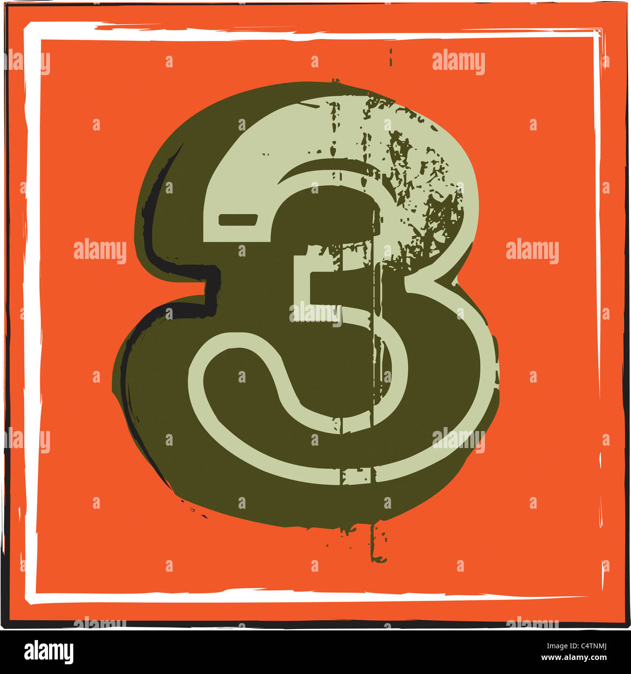 Number threes hi-res stock photography and images - Alamy