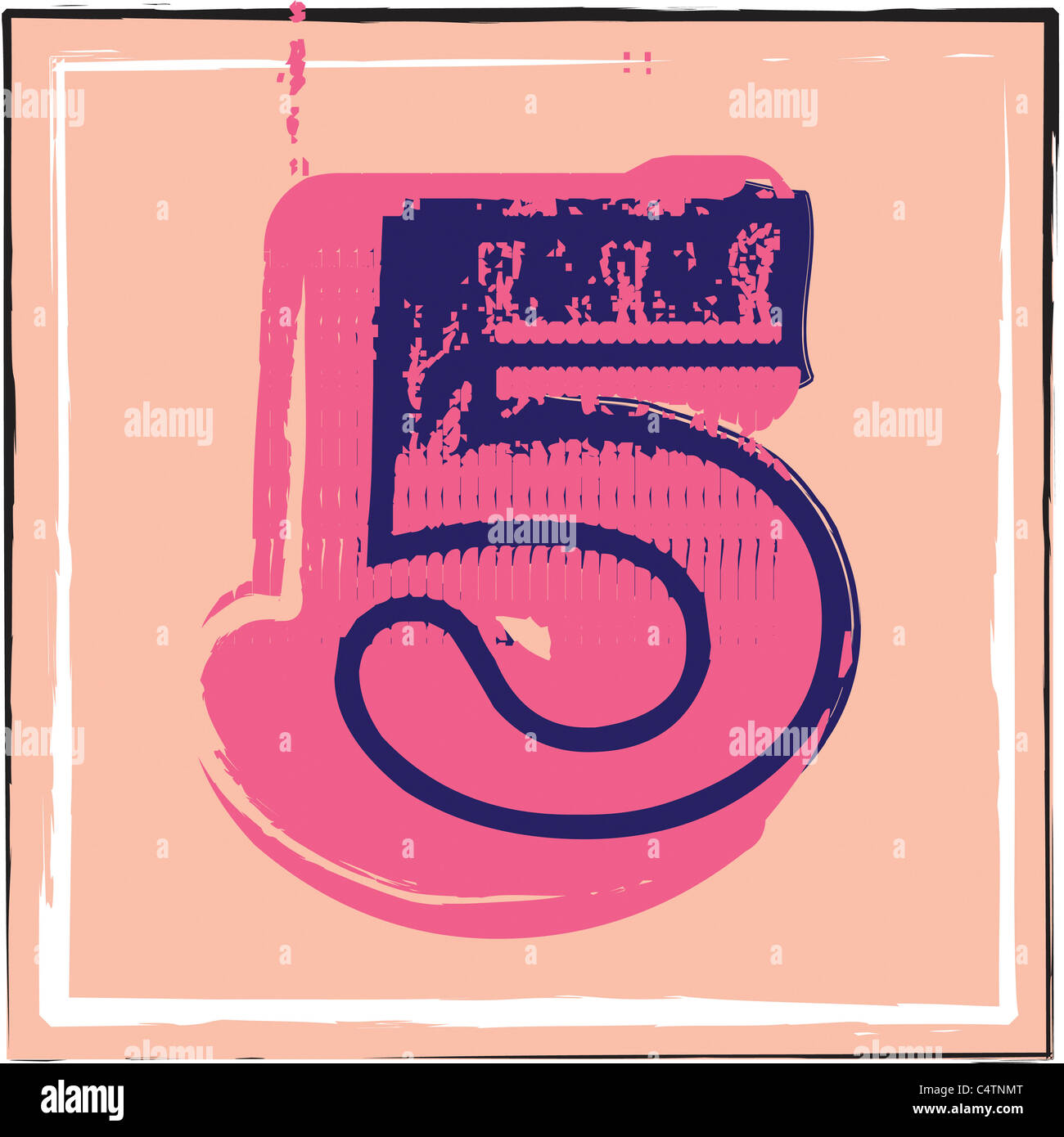Number fives hi-res stock photography and images - Alamy