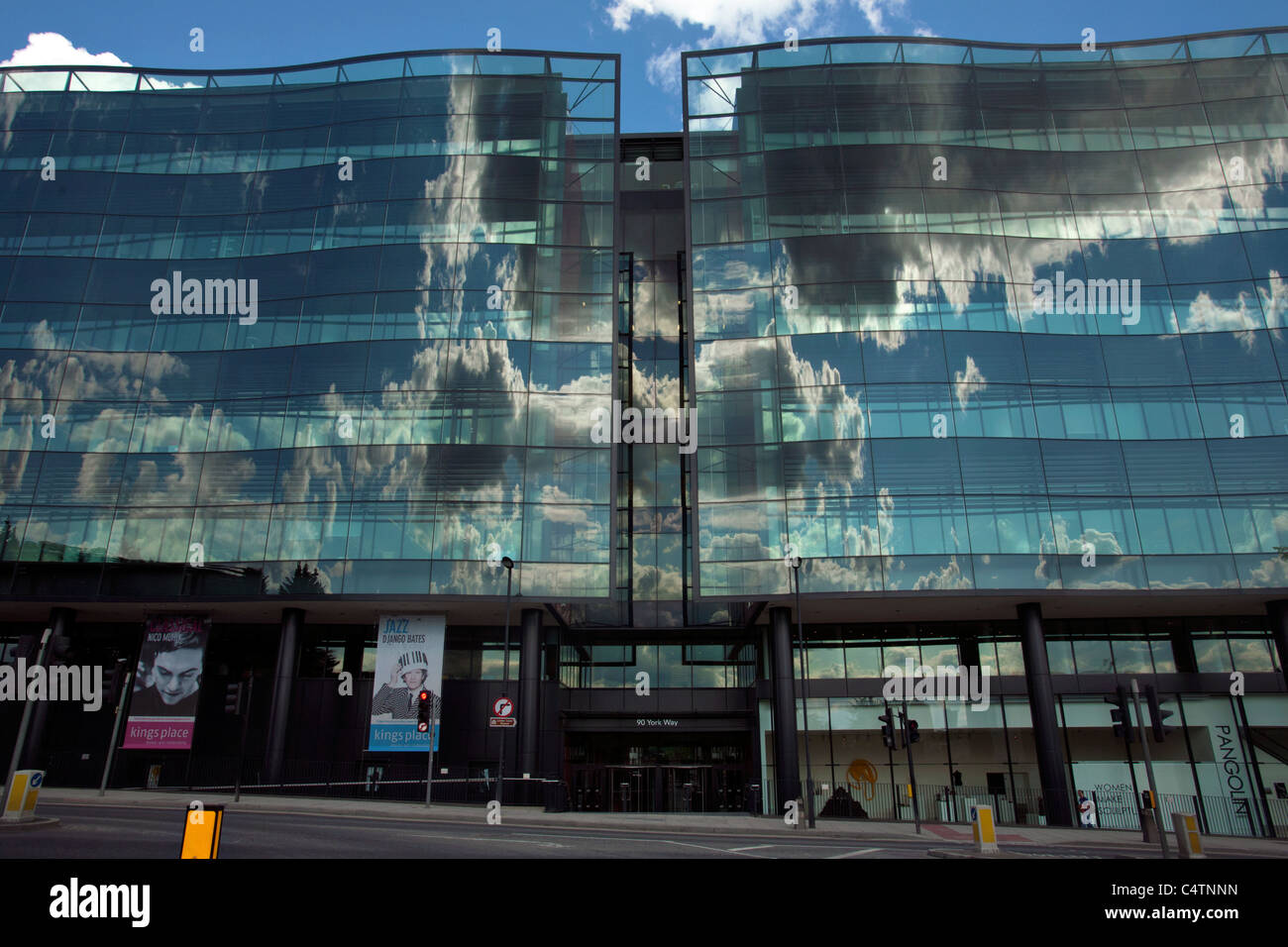 kings place complex at kings cross london Stock Photo - Alamy