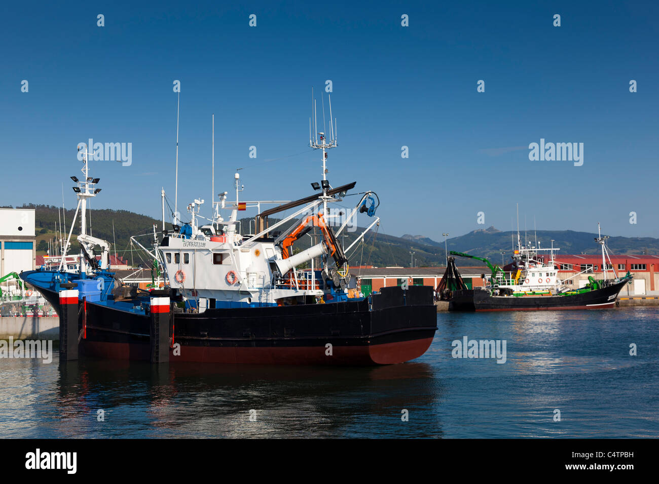 Port of Colindres, Cantabria, Spain Stock Photo - Alamy