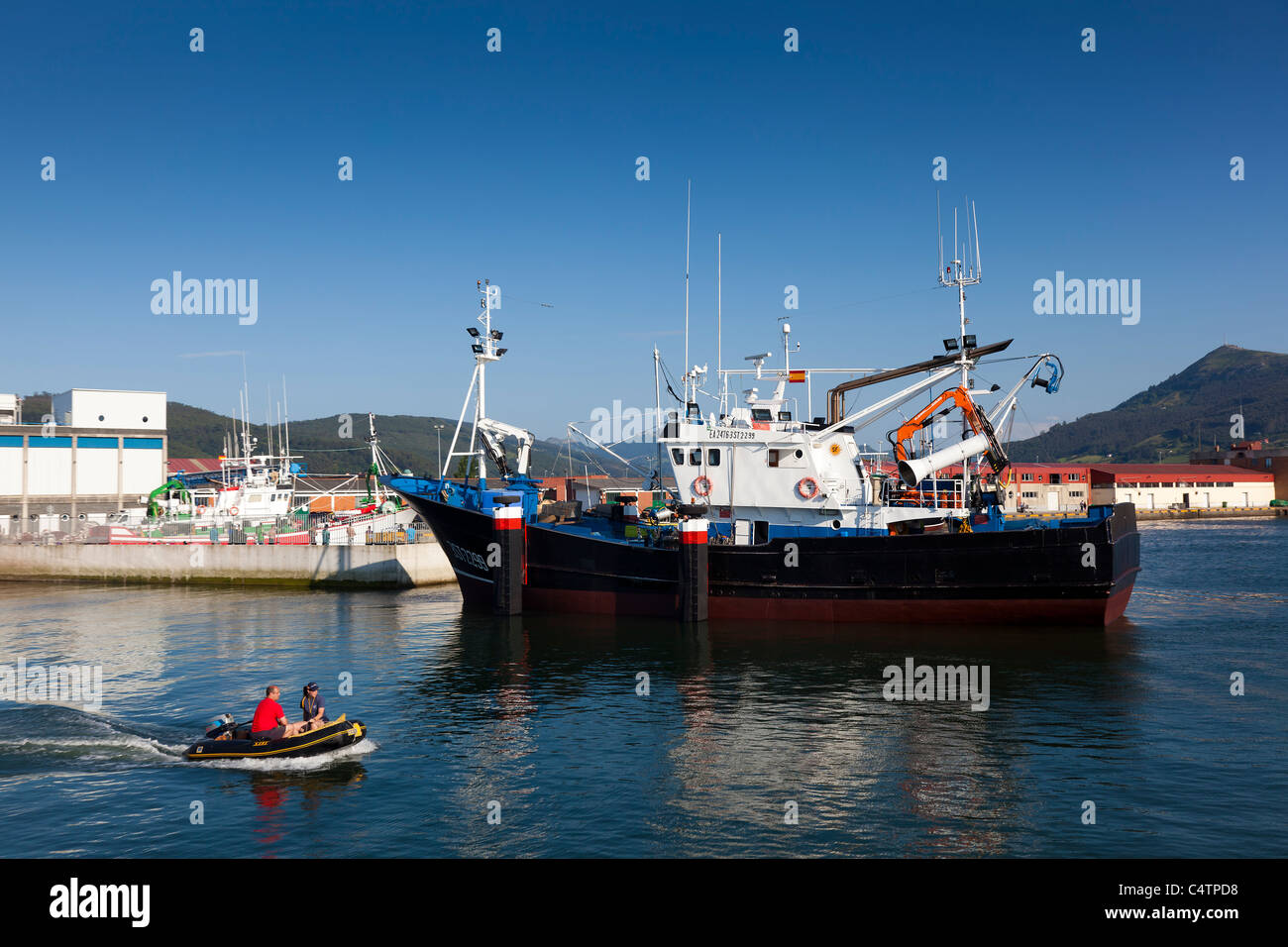 Port of Colindres, Cantabria, Spain Stock Photo - Alamy