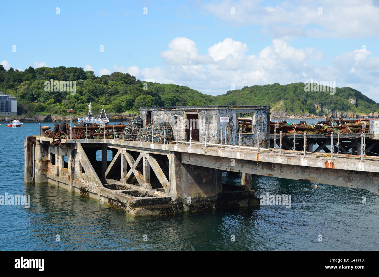 Brixham breakwater building hi-res stock photography and images - Alamy