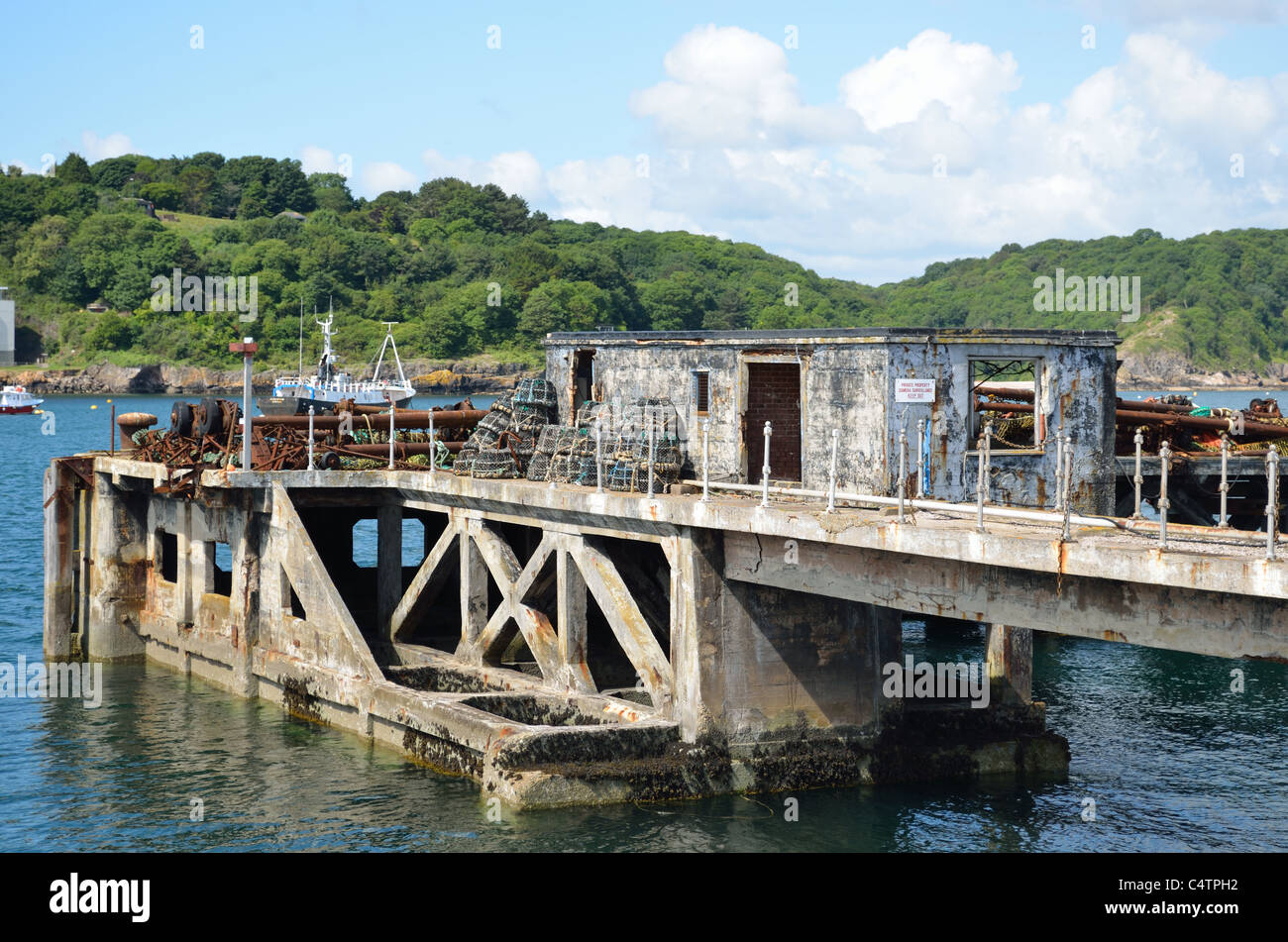 Brixham breakwater building hi-res stock photography and images - Alamy