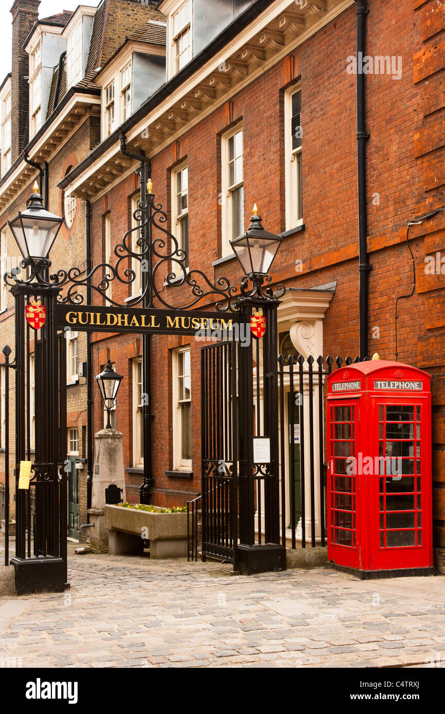 ROCHESTER, KENT, UK - JUNE 05, 2011: Entrance gates to the Guildhall ...