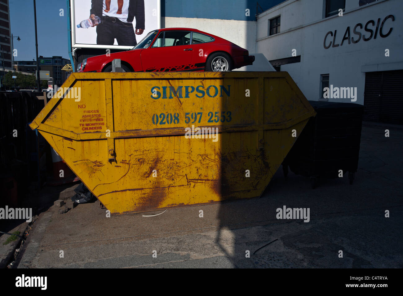 Car skip hi-res stock photography and images - Alamy