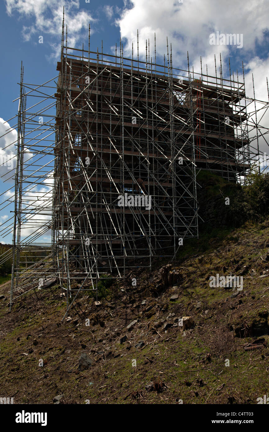 tarbert castle argyll Stock Photo - Alamy