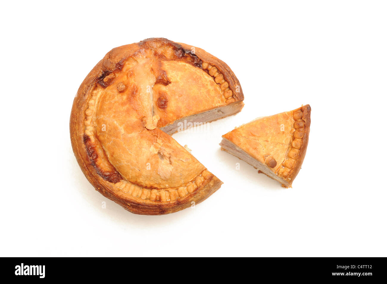 Meat pie slice hi-res stock photography and images - Alamy