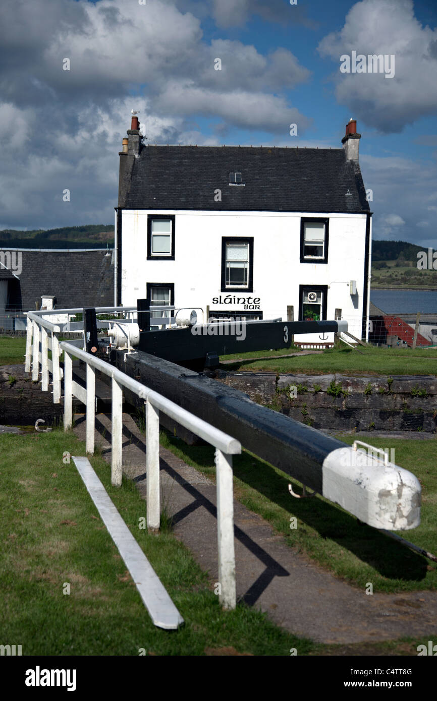 crinan canal scotland Stock Photo - Alamy