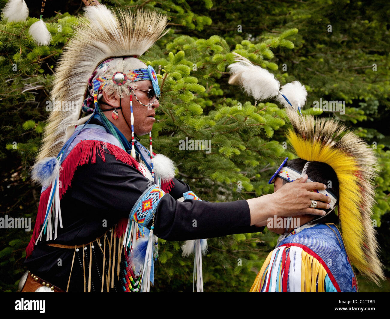 AMERICAN INDIAN POW WOW Stock Photo - Alamy