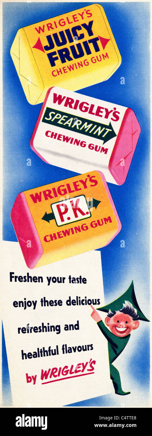 Wrigleys chewing gum hi-res stock photography and images - Alamy
