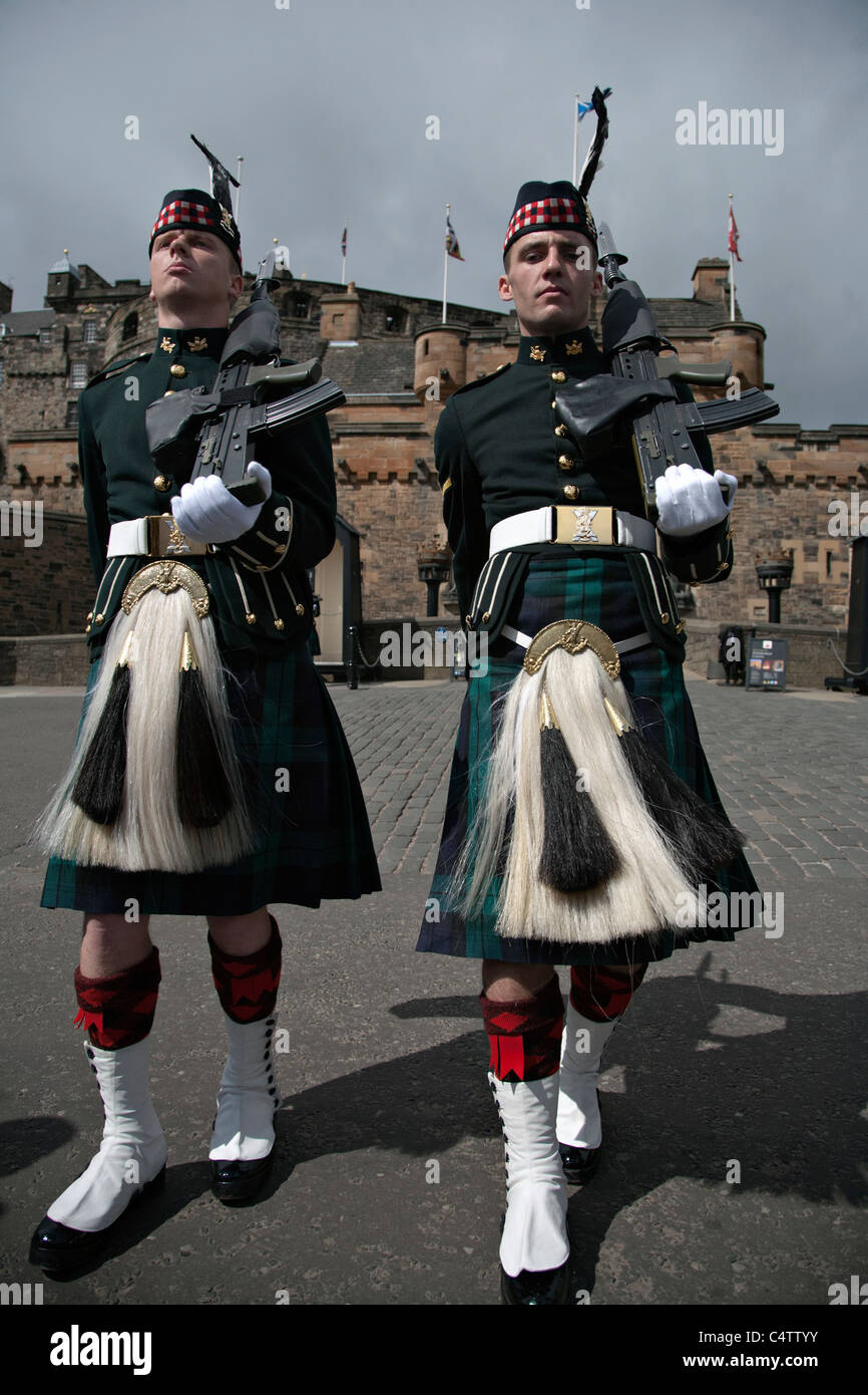 Scottish soldiers hi-res stock photography and images - Alamy