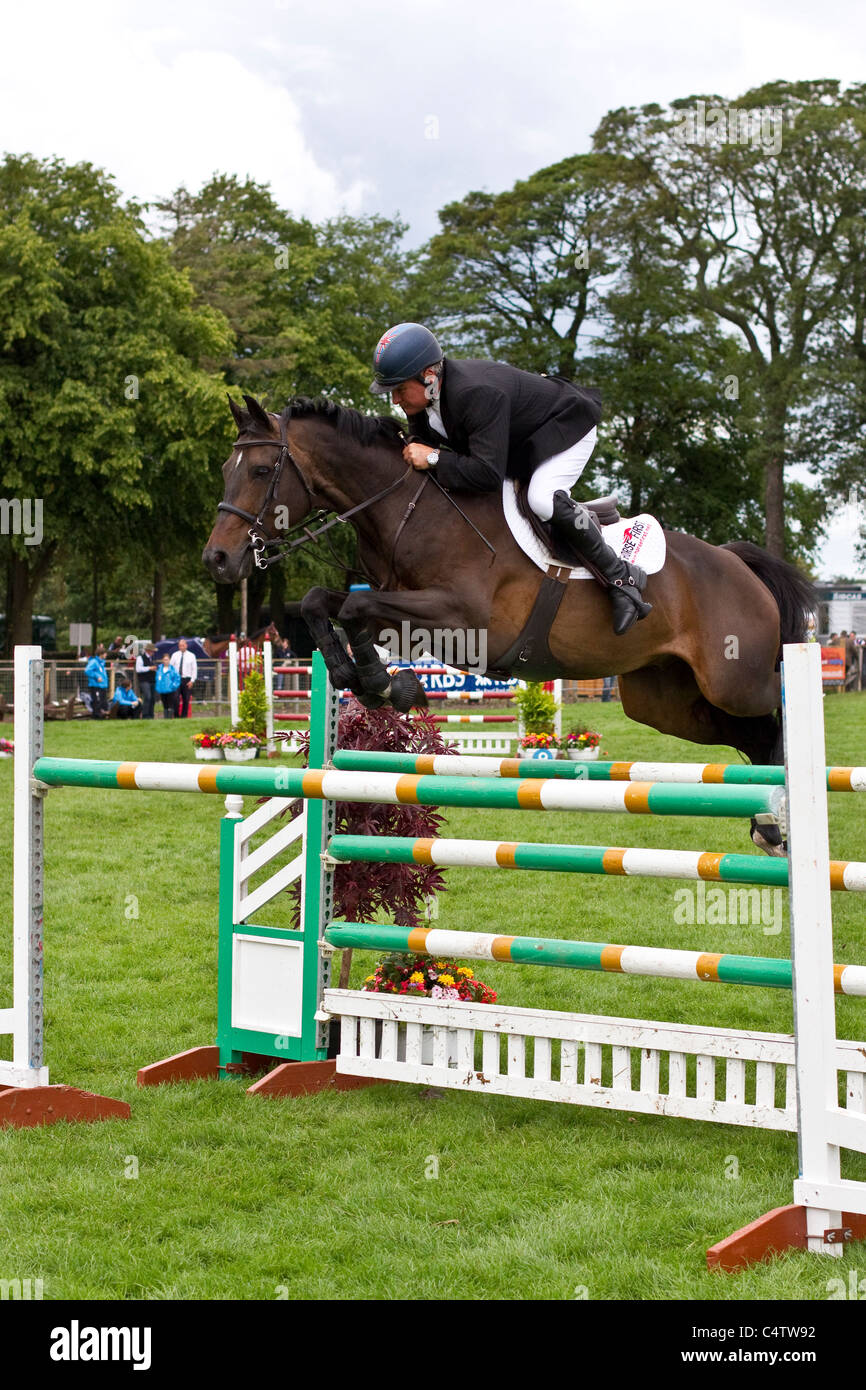 Show jumping at the Royal Highland Show Ingliston, Edinburgh 2011 ...