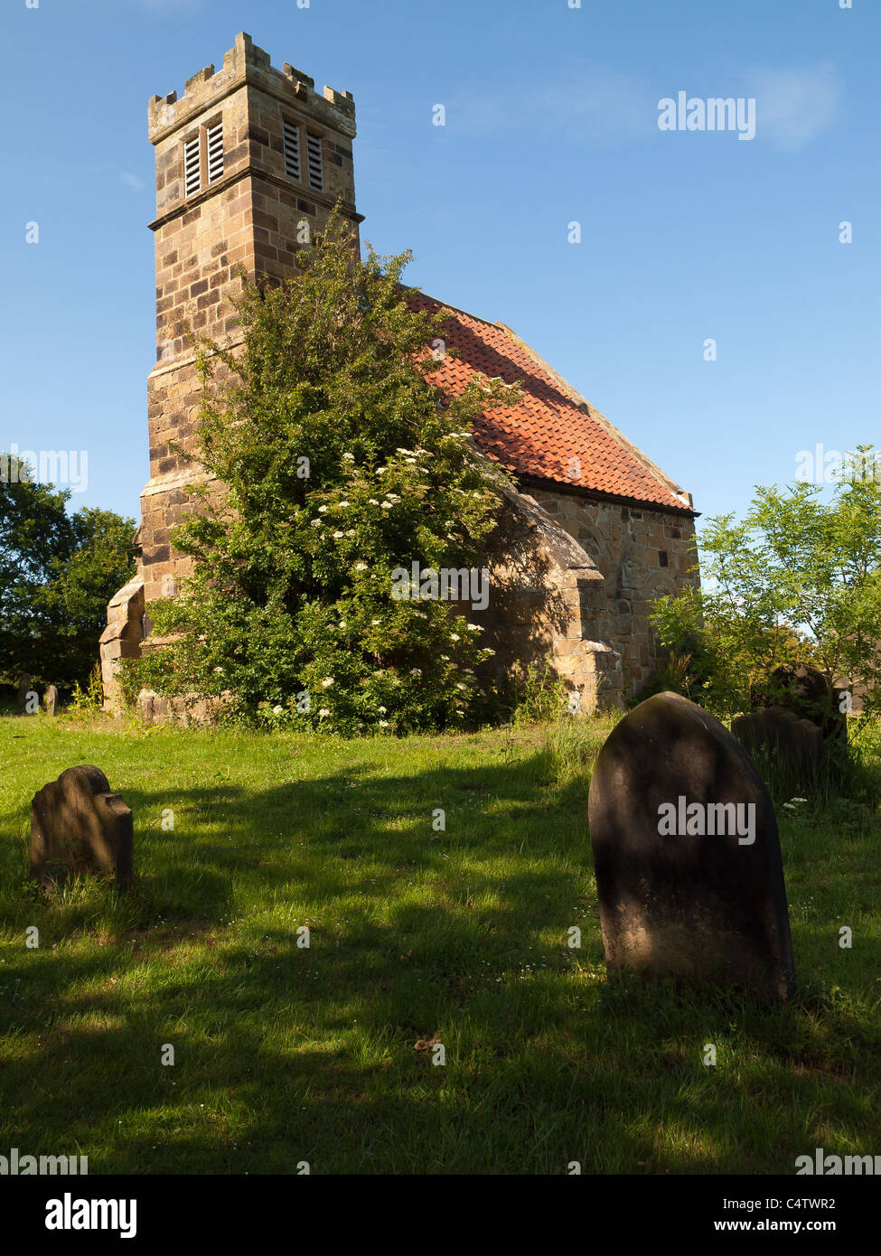 St Andrew's church Upleatham Cleveland built in the 12th Century and ...
