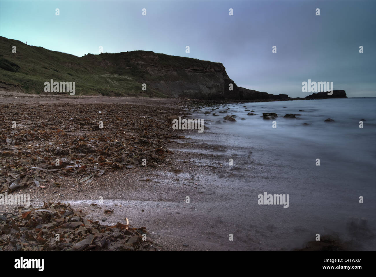 Saltwick Bay near Whitby Stock Photo - Alamy