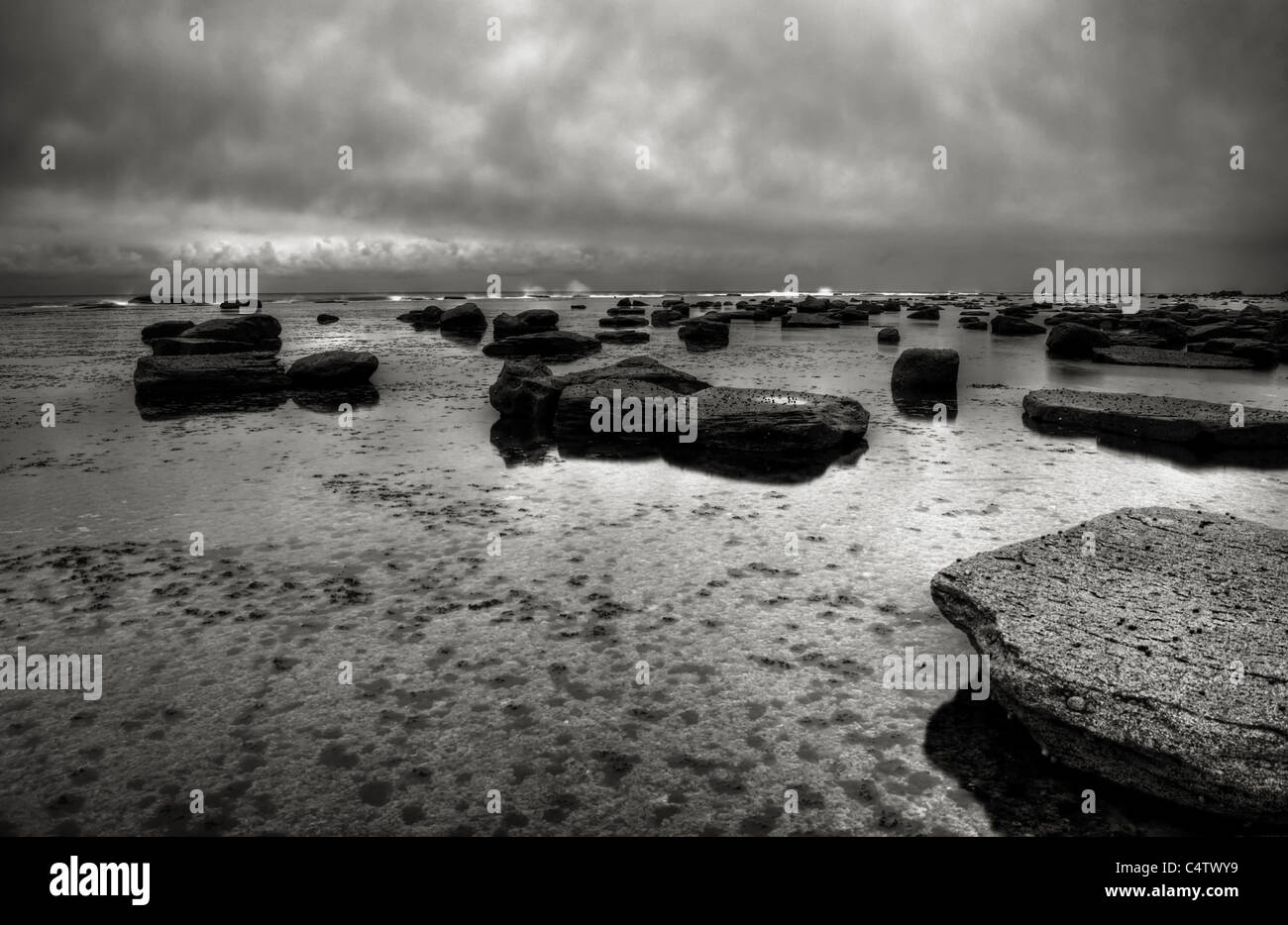 Saltwick Bay near Whitby Stock Photo - Alamy