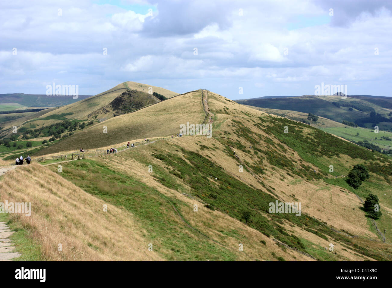 Path to Losehill in the Peak District Stock Photo - Alamy
